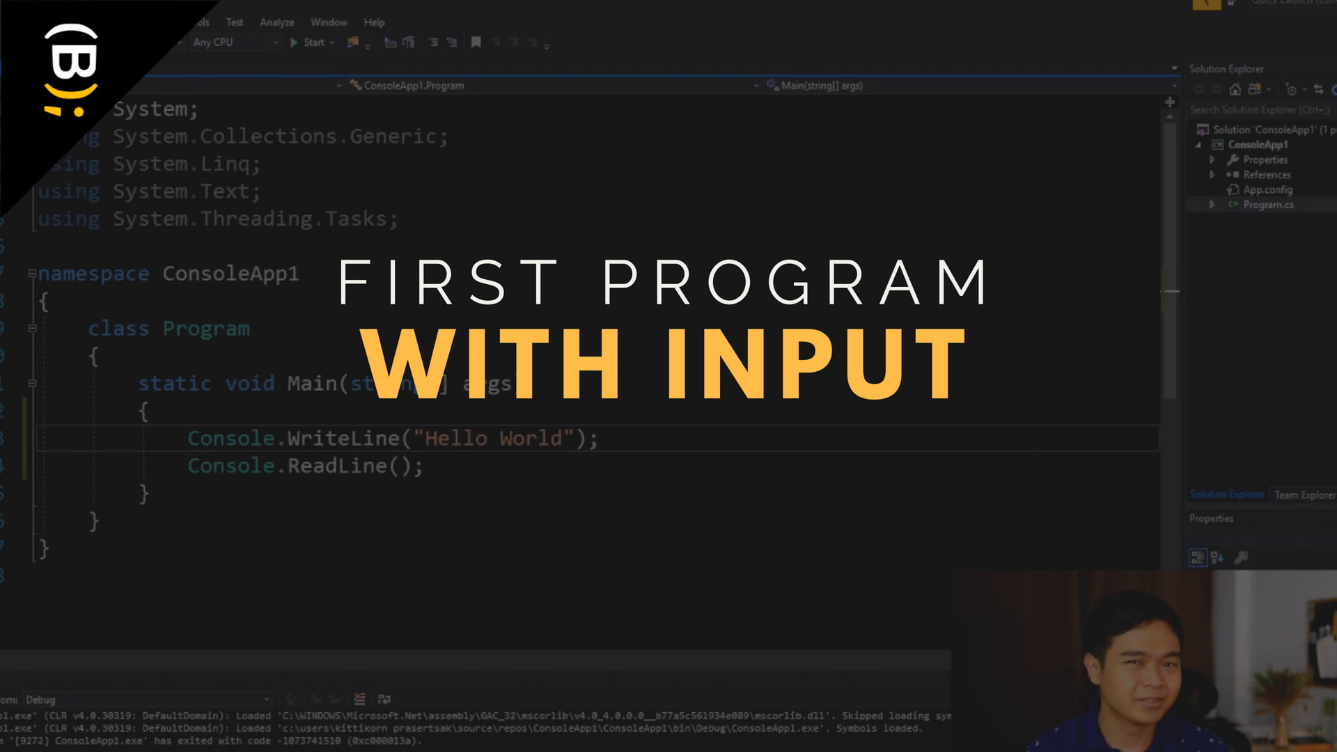Professional C# Programming คอร์สเรียนพัฒนาโปรแกรมตั้งแต่เริ่มต้น – BorntoDev เริ่มต้นเรียน ...