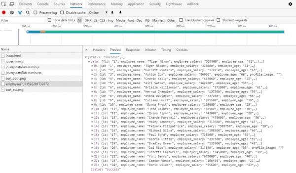 ทำ DataTables ให้น่าใช้ขึ้นไปอีกด้วย Ajax และ Server-side processing ...