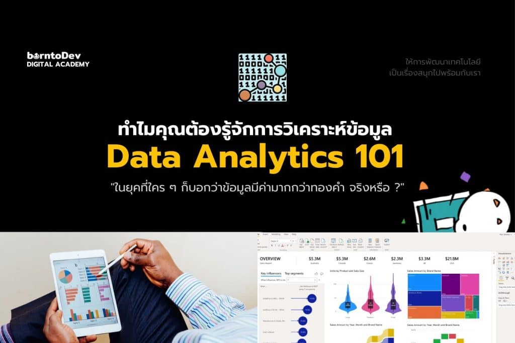 Data Analytics Archives – BorntoDev เริ่มต้นเรียน เขียนโปรแกรม ขั้นเทพ