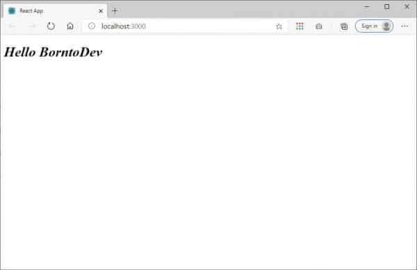 React 101 – BorntoDev เริ่มต้นเรียน เขียนโปรแกรม ขั้นเทพ
