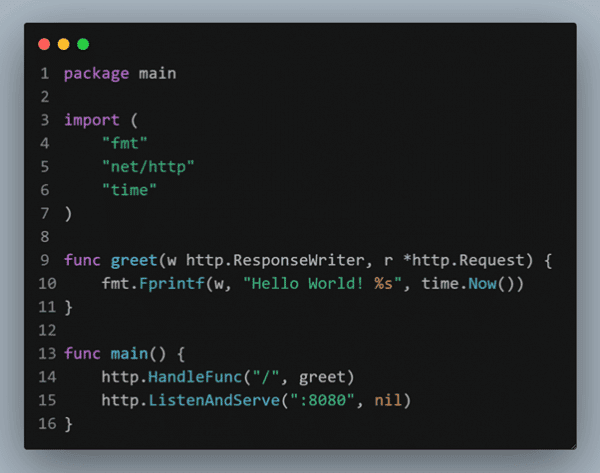 Code snippet สำหรับภาษา Go – BorntoDev เริ่มต้นเรียน เขียนโปรแกรม ขั้นเทพ