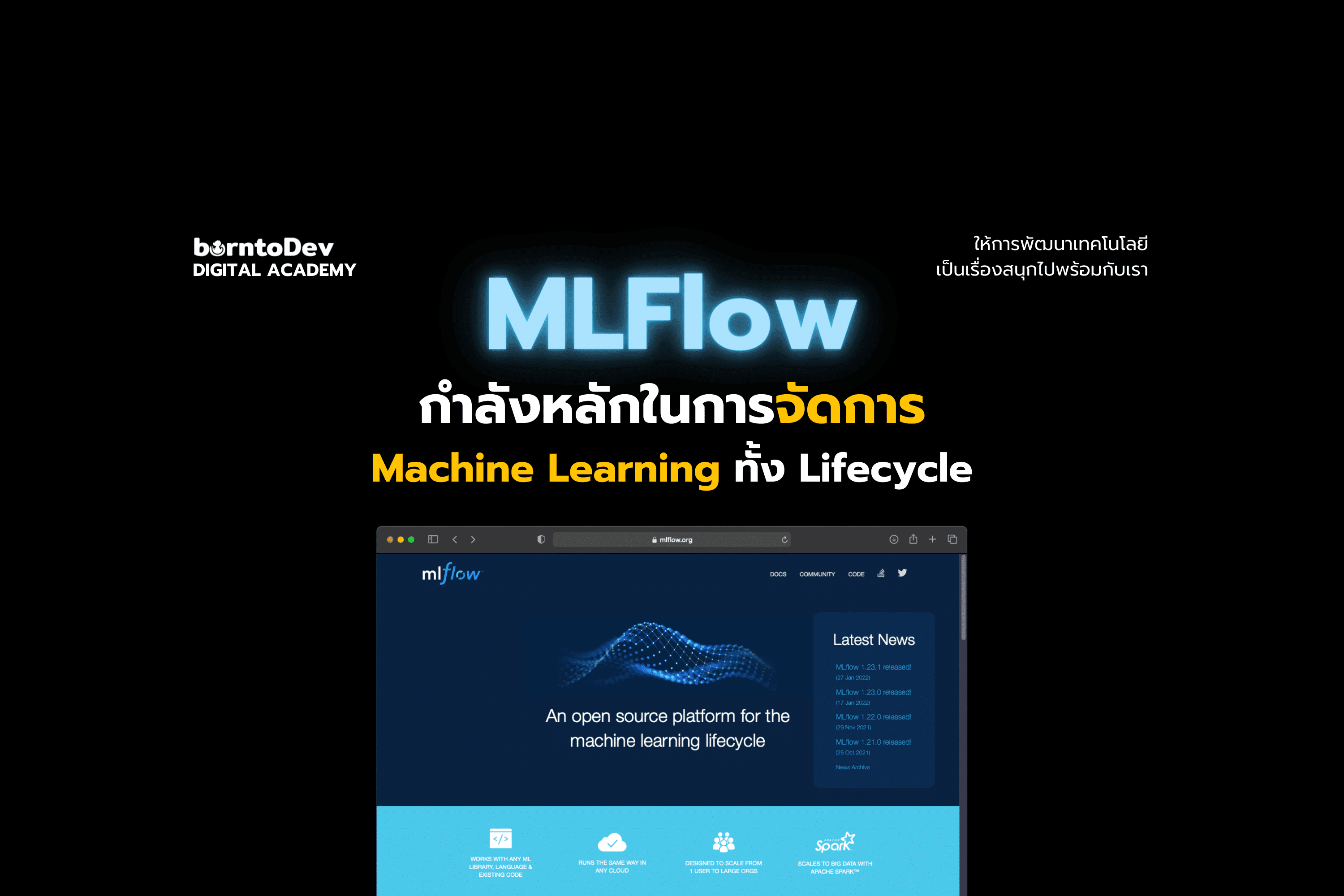 MLFow กำลังหลักในการจัด Machine Learning ทั้ง Lifecycle – BorntoDev ...