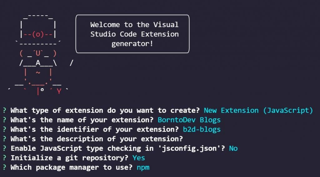 มาสร้าง Extension บน Visual Studio Code – BorntoDev เริ่มต้นเรียน เขียนโปรแกรม ขั้นเทพ