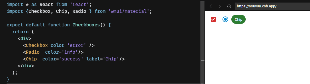 ทำ Palette สีให้กับหน้าเว็บ React ด้วย MUI – BorntoDev เริ่มต้นเรียน เขียนโปรแกรม ขั้นเทพ