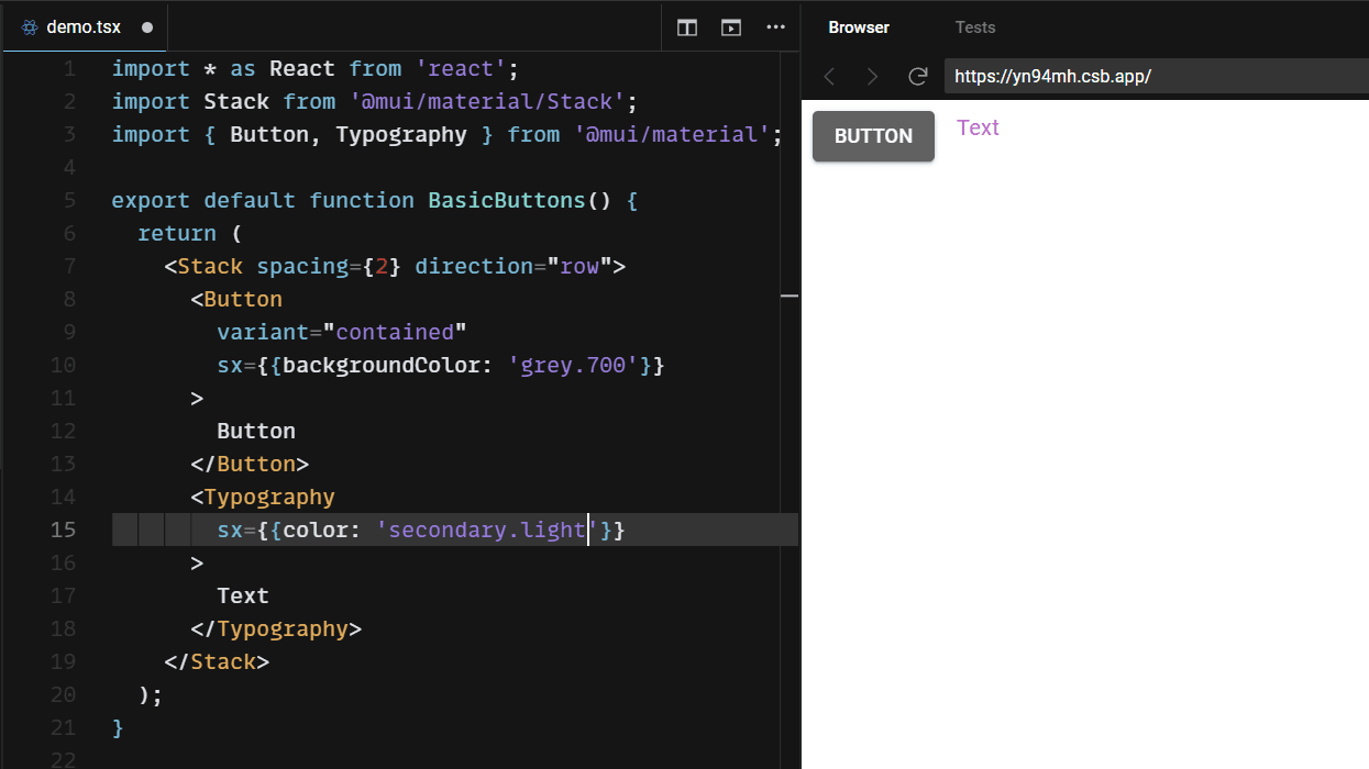 ทำ Palette สีให้กับหน้าเว็บ React ด้วย MUI – BorntoDev เริ่มต้นเรียน ...