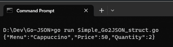 การใช้ JSON ใน Go มาดูกระบวนท่าพื้นฐานที่ไม่รู้ไม่ได้แล้ว ...