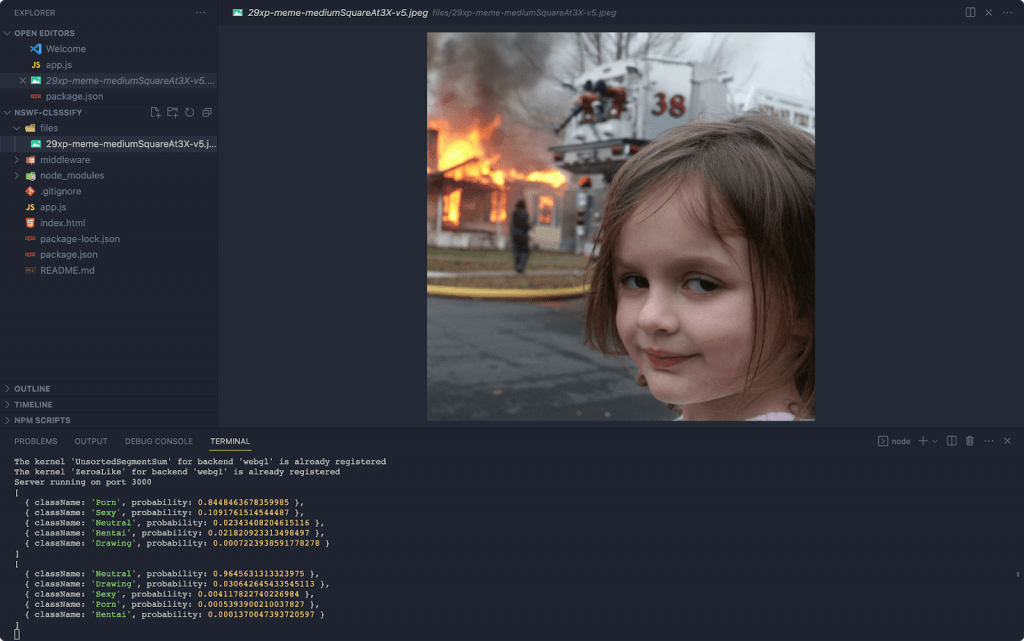 แนะนำ nsfwjs JavaScript Library ที่จะทำให้คุณแยกรูปภาพที่ไม่เหมาะสมได้ – BorntoDev เริ่มต้นเรียน ...