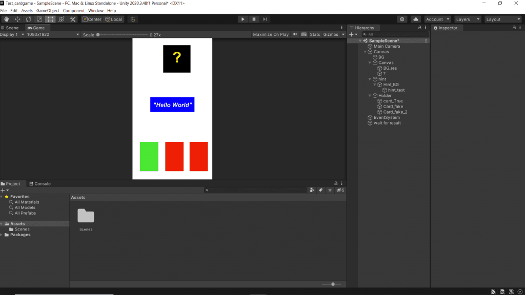 สร้างเกมการ์ดทายคำใบ้ด้วย Unity มือใหม่ก็ทำได้ – BorntoDev เริ่มต้นเรียน เขียนโปรแกรม ขั้นเทพ