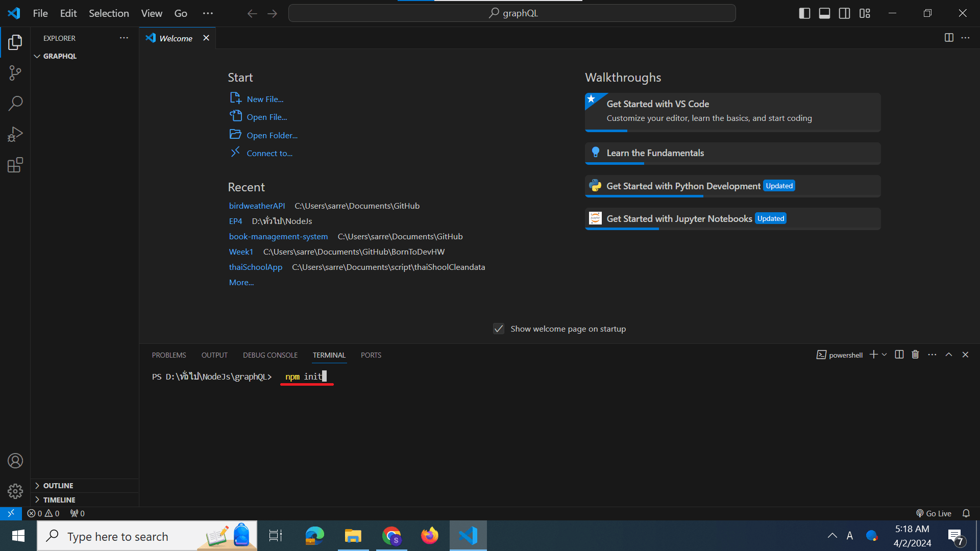 การใช้งาน GraphQL ใน Back-end – BorntoDev เริ่มต้นเรียน เขียนโปรแกรม ...