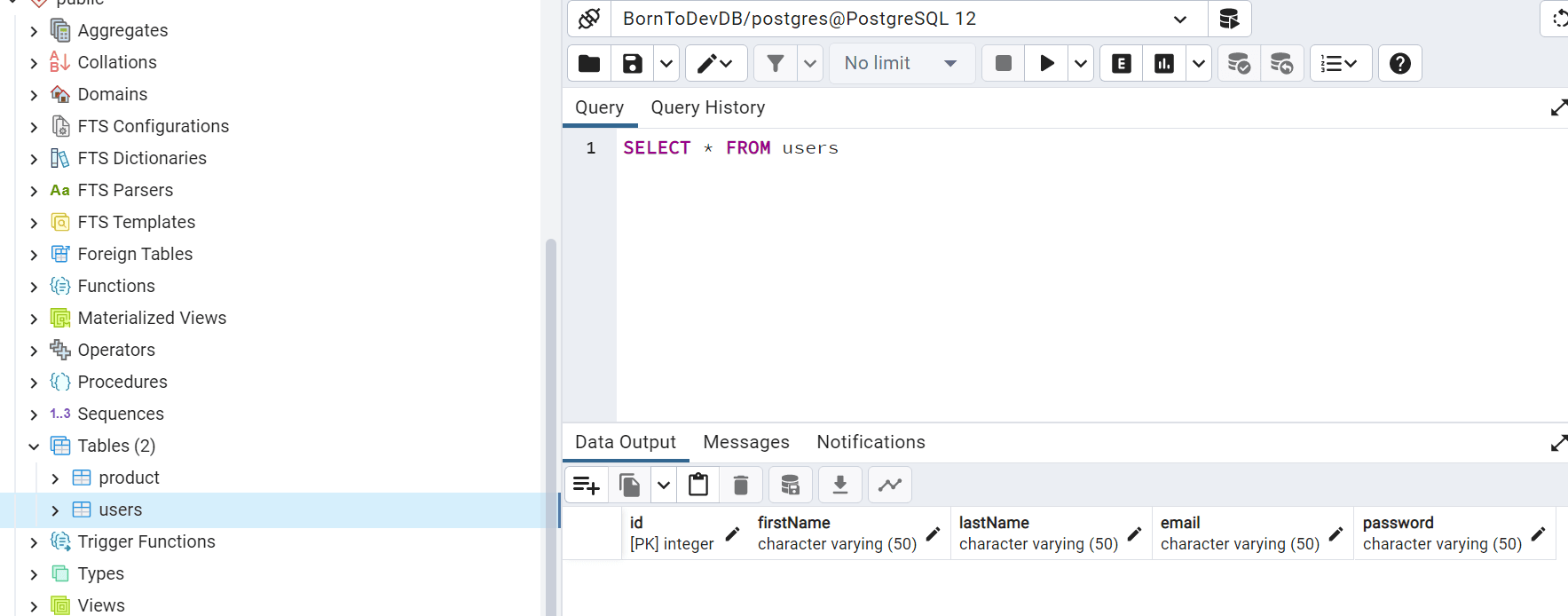 การใช้ GraphQL ร่วมกับ PostgreSQL – BorntoDev เริ่มต้นเรียน เขียนโปรแกรม ขั้นเทพ