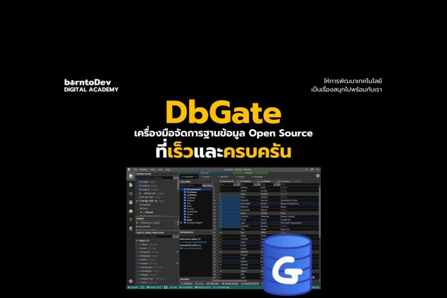 Database Archives – BorntoDev เริ่มต้นเรียน เขียนโปรแกรม ขั้นเทพ