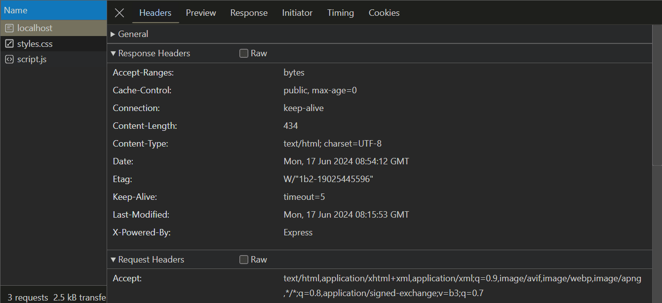 เจาะลึกการใช้งาน Network Tab บน Devtool – BorntoDev เริ่มต้นเรียน เขียนโปรแกรม ขั้นเทพ