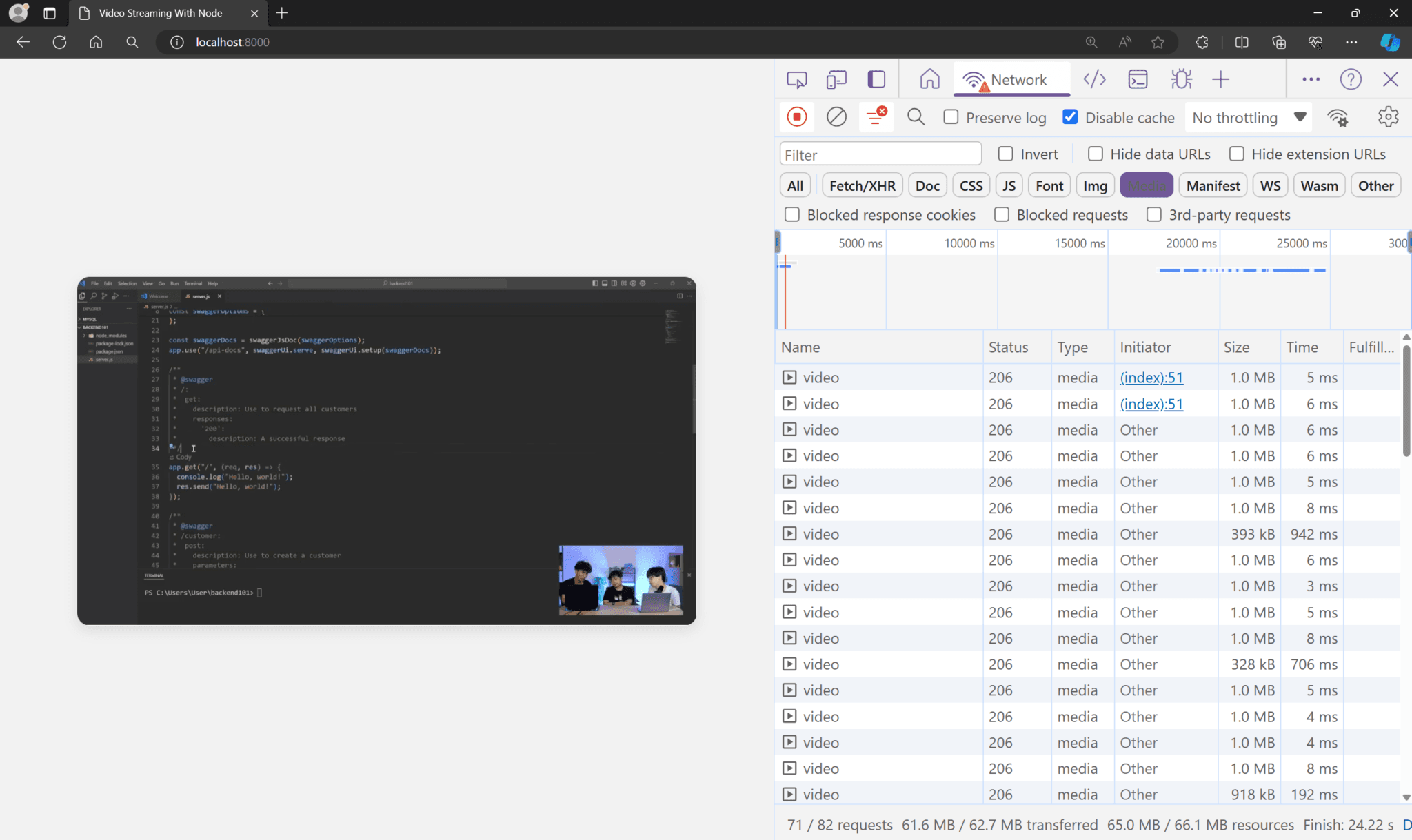 สร้างเซิร์ฟเวอร์สตรีมมิ่งวิดีโอด้วย Node.js เค้าทำยังไง? – BorntoDev เริ่มต้นเรียน เขียนโปรแกรม ...