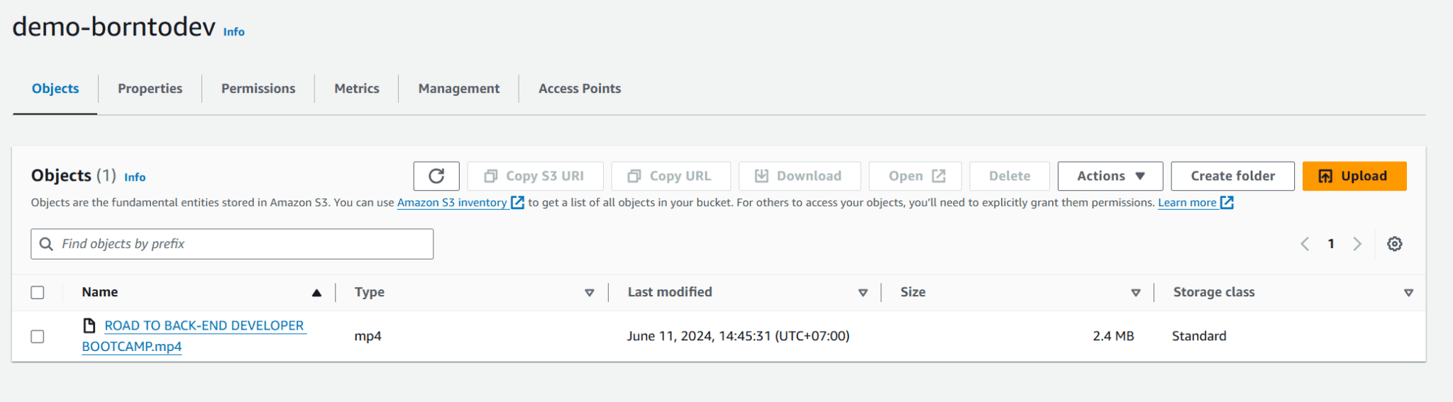 รู้จักกับ S3 บริการเก็บข้อมูลบนคลาวด์จาก AWS – BorntoDev เริ่มต้นเรียน เขียนโปรแกรม ขั้นเทพ